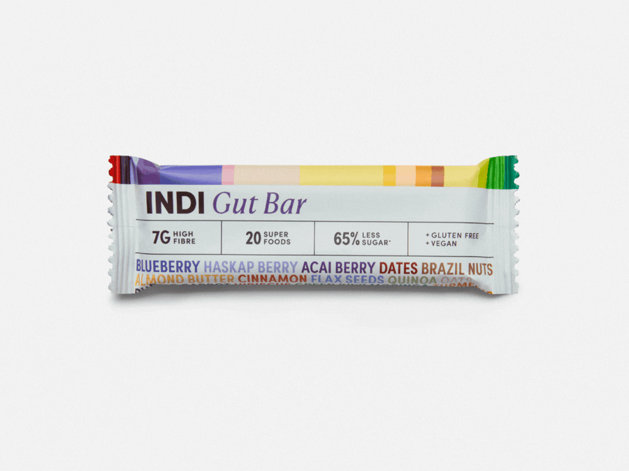 Indi Supplements® | Gut Bar | High Fibre Snack Bar | Vegan Friendly – INDI